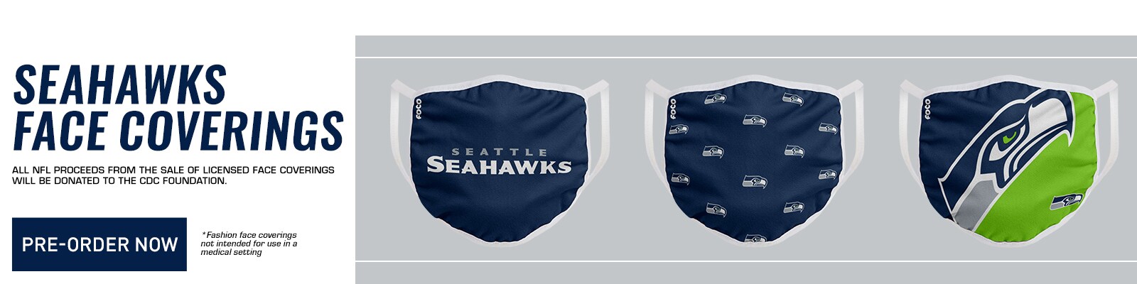 Seattle Seahawks Apparel, Gear, Seahawks Merchandise | Official ...